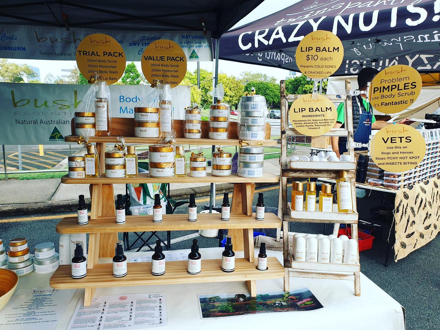 Stallholder spotlight - Bush Essentials - The Market Co. GC